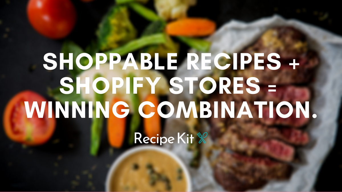 Shoppable Recipes Are Here for Shopify! – Recipe Kit